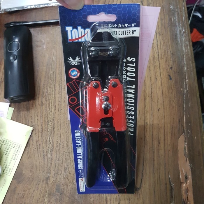 Jual GUNTING BESI BETON MINI BOLT CUTTER 8" TOHO MAX BESI 4MM | Shopee ...