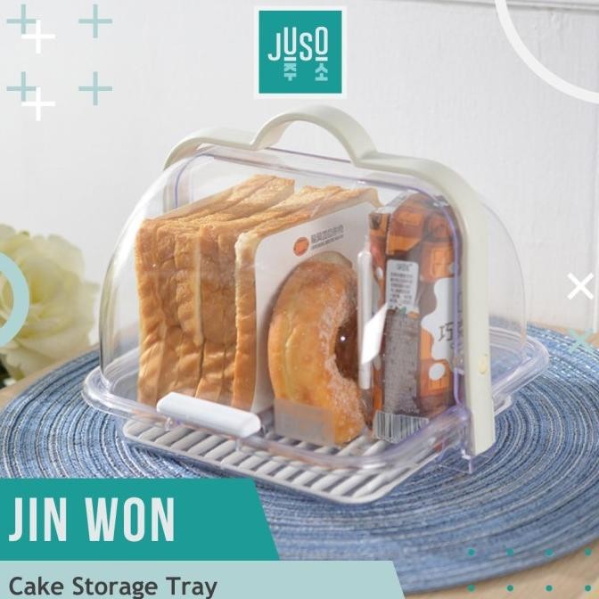 Jual HARGA DISC - Tempat Penyimpanan Roti Kue Makanan Kotak Roti Wadah ...