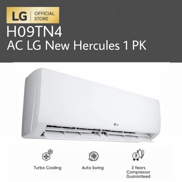Jual AC LG H09TN4 1 PK NEW HERCULES 09tn 09tn4 h09 | Shopee Indonesia