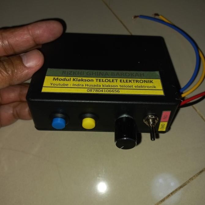 Jual Klakson Basuri Telolet Elektronik 12 V Modul Saja | Shopee Indonesia