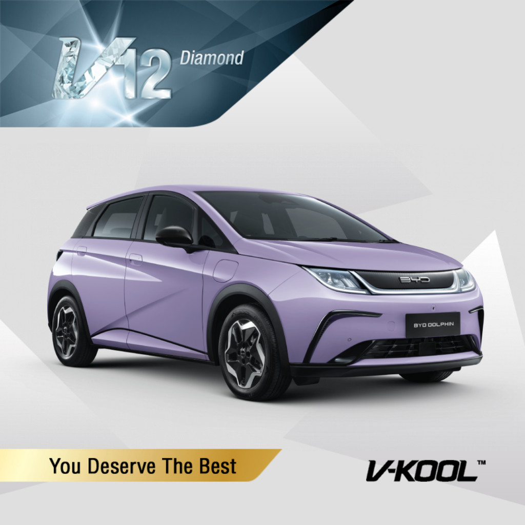 Jual Kaca Film V-KOOL Diamond Series BYD DOLPHIN Full VK70 VIP VIP ...