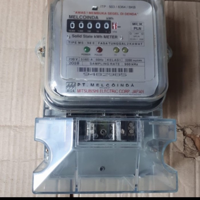 Jual STOCK READY SINTE KWH METER PLN 1P SEMI DIGITAL METERAN LISTRIK PEMBANDING KOS BISA COD ...