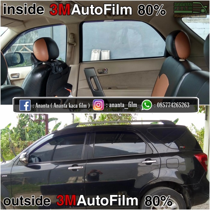 Jual KACA FILM 3M AUTO FILM BERGARANSI 5 TAHUN ( HITAM PEKAT ) | Shopee ...