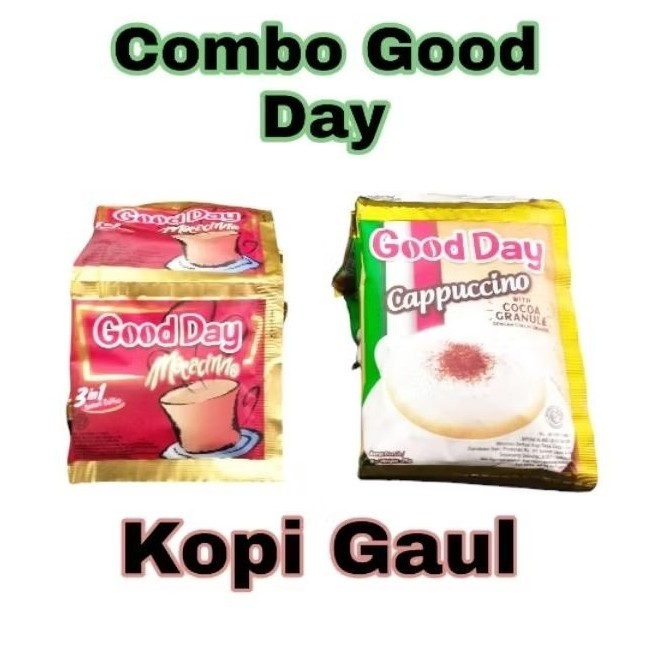 Jual Paket Combo Good Day Mocacinno 10bungkus + Good Day Cappuccino ...