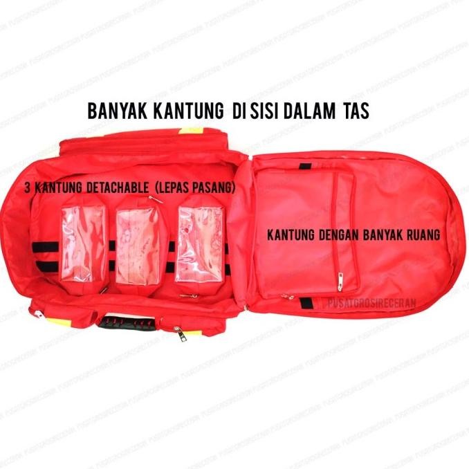 Jual Emergency Kit Tas Perlengkapan Medis First Aid Kit Bag Tas P3K SAR ...