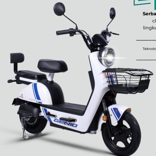 Jual Sepeda listrik Genio easton S1 E-BIKE 870Watt | Shopee Indonesia