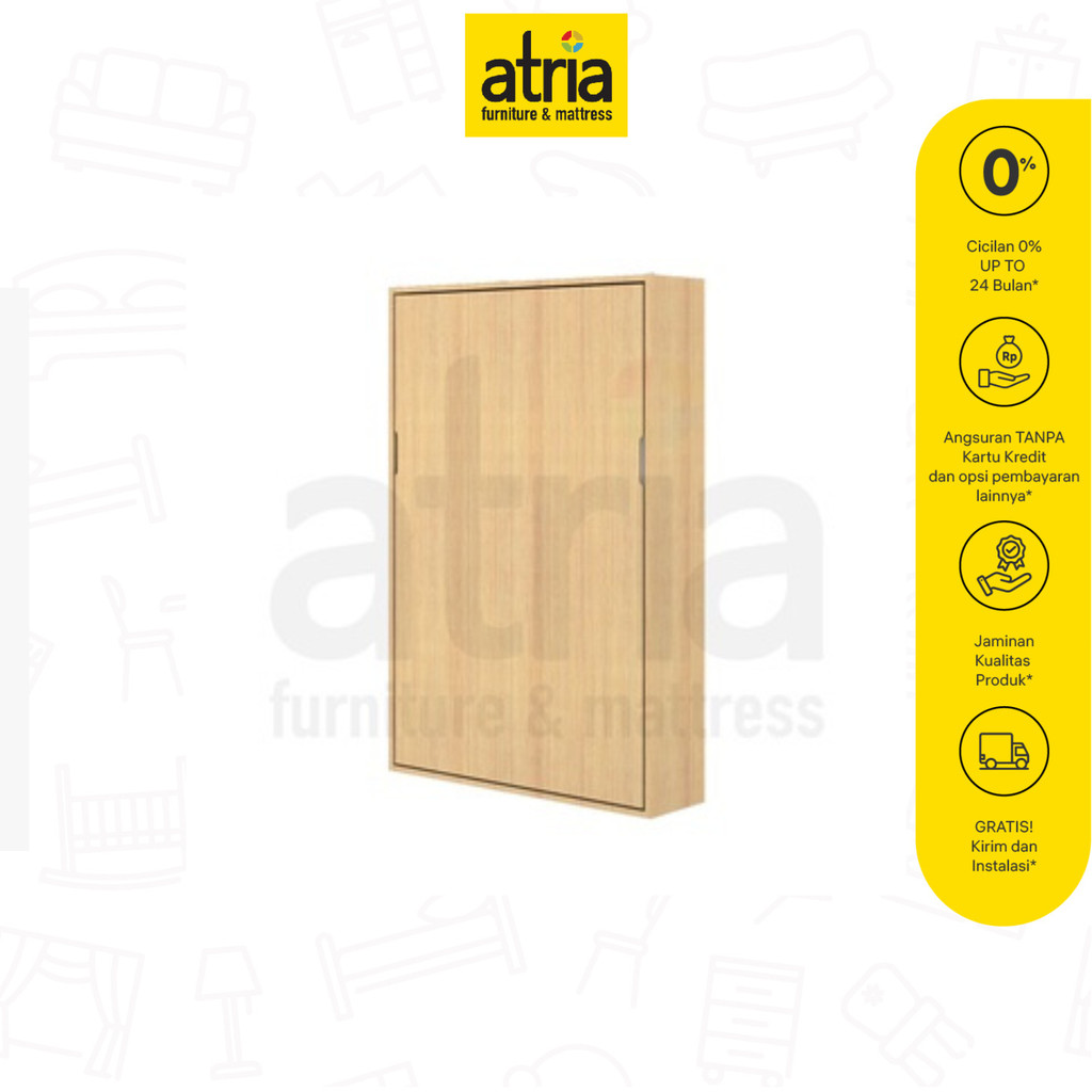 Jual Atria Tempat Tidur Lipat Set Single Achilles + Stein Dressing ...