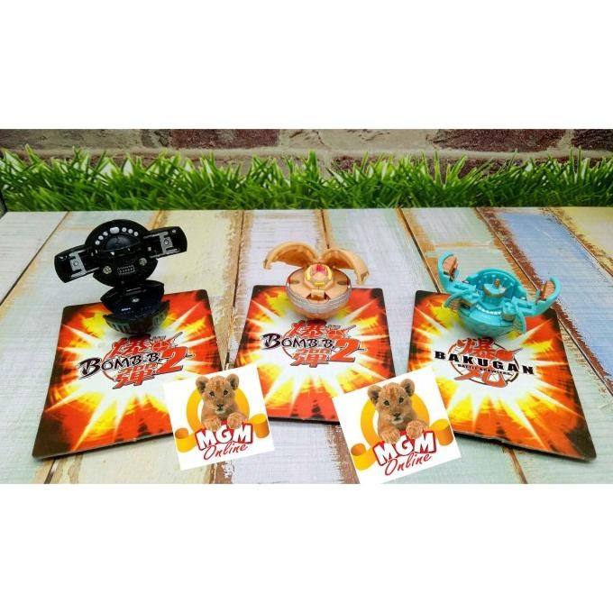 Jual Diskon Mainan Bakugan Set 3 Pc - Bakugan Battle Brawlers Bomb Ball ...