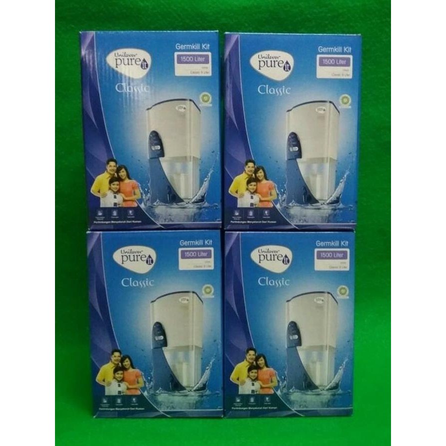 Jual Unilever Pureit Pure It Germkill Filter Air 1500L Liter Classic ...