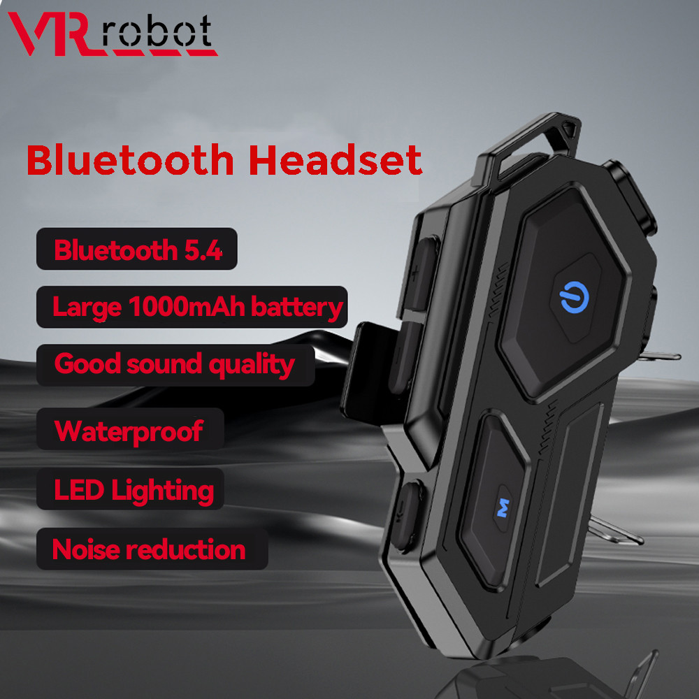 Jual VR Robot Headset Helm Bluetooth Handsfree Call IP65 1000mAh - C8 ...