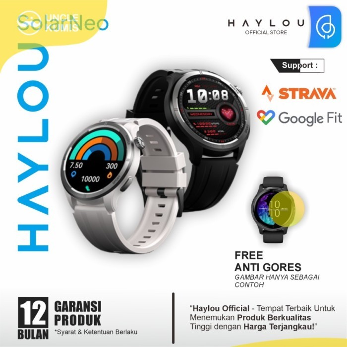 Jual Produk Ready Haylou Solar Neo Smartwatch Jam Tangan Pintar Fitur ...