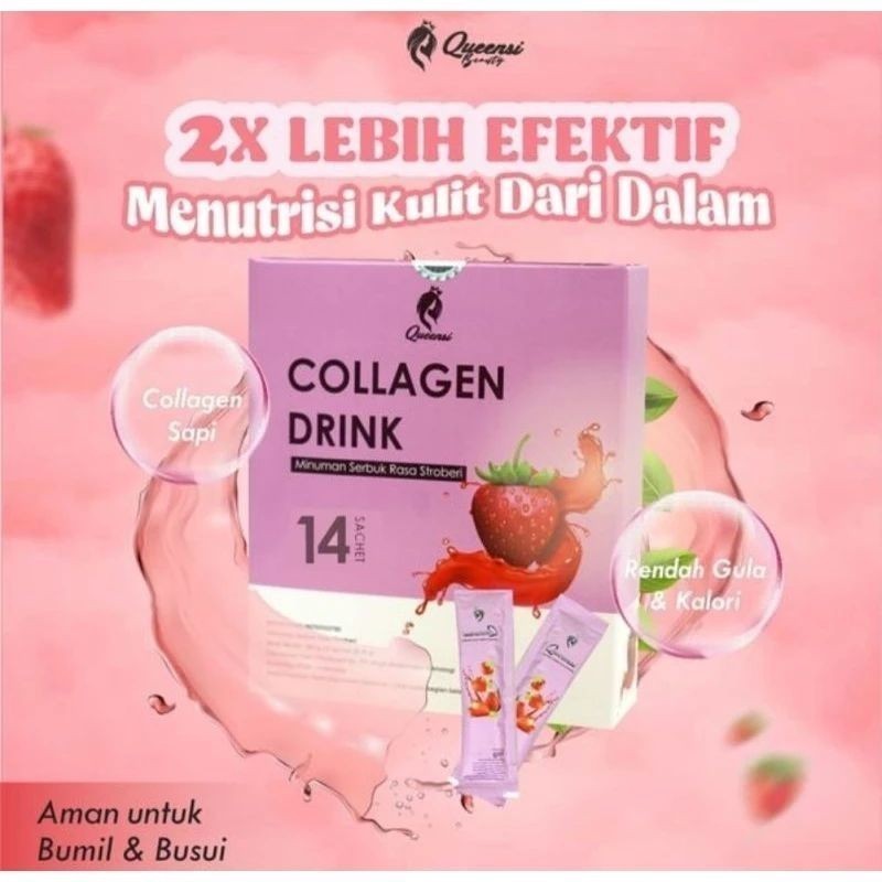 Jual Paket Queensi Minuman Kolagen Strawberry Minuman Kolagen Pencerah ... Jual Paket Queensi Minuman Kolagen Strawberry Minuman Kolagen Pencerah ...