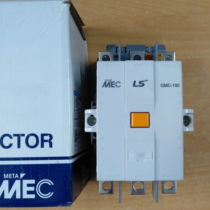 Jual Magnetic contactor GMC 100 GMC100 coil 110V 220V LS original MC MC100 | Shopee Indonesia