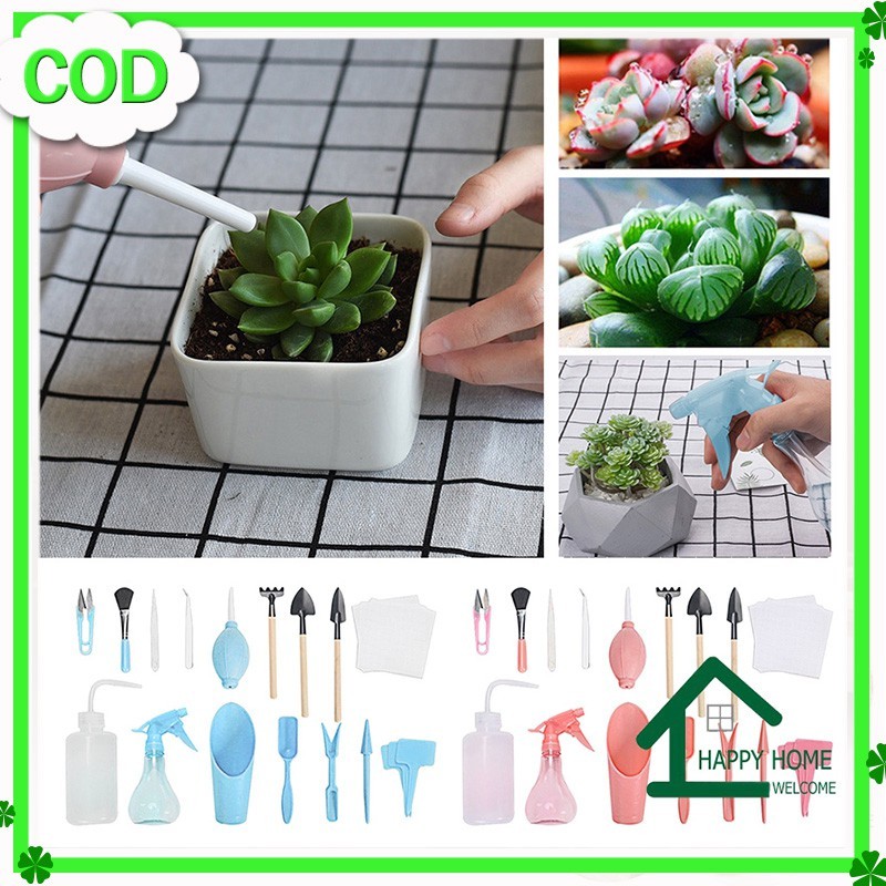 Jual 16 Buah/Set Set Kombinasi Alat Tanam Sukulen Kit Alat Berkebun ...