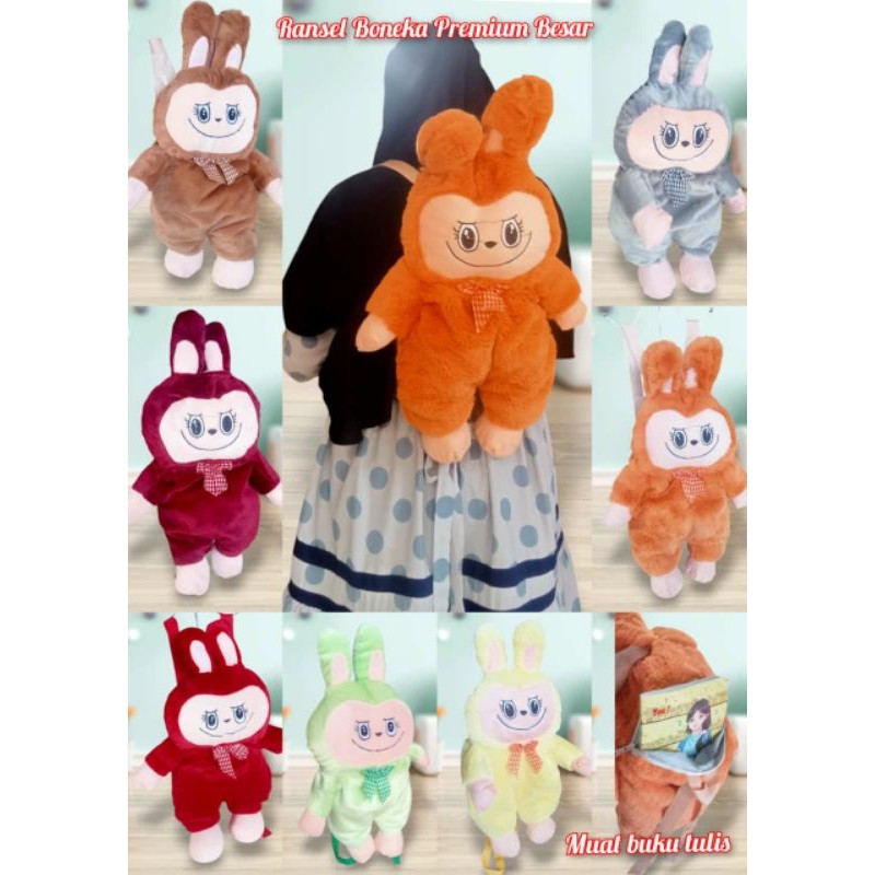 Jual GTJ29 Tas Boneka Viral Labubu Ukuran Besar,Bisa Dewasa dan Anak ...