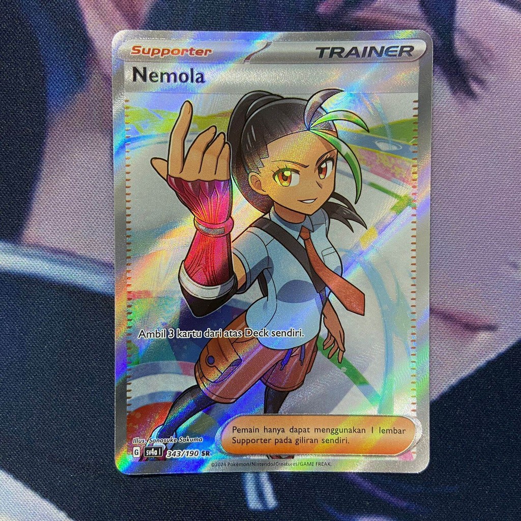Jual pokemon (ID) nemola - SV4a 343/190 - SR | Shopee Indonesia