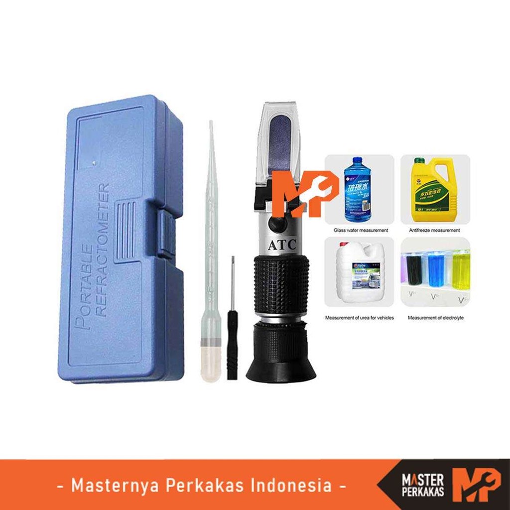 Jual MP Refraktometer Salinity AH84 / Refractometer Brix Alat Ukur Kadar Garam Sugar / Akuarium ...