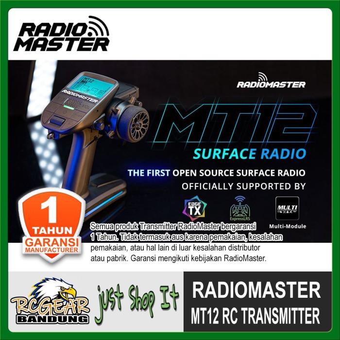 Jual Jual Radiomaster Mt12 Surface Car Boat Radio Remote Control Transmitter | Shopee Indonesia