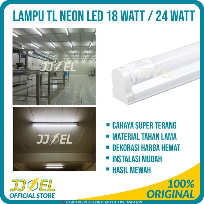 Jual Harga Spesial Lampu Tl 18 Watt 24 Watt Led Neon Set Rumah 18W 24W ...