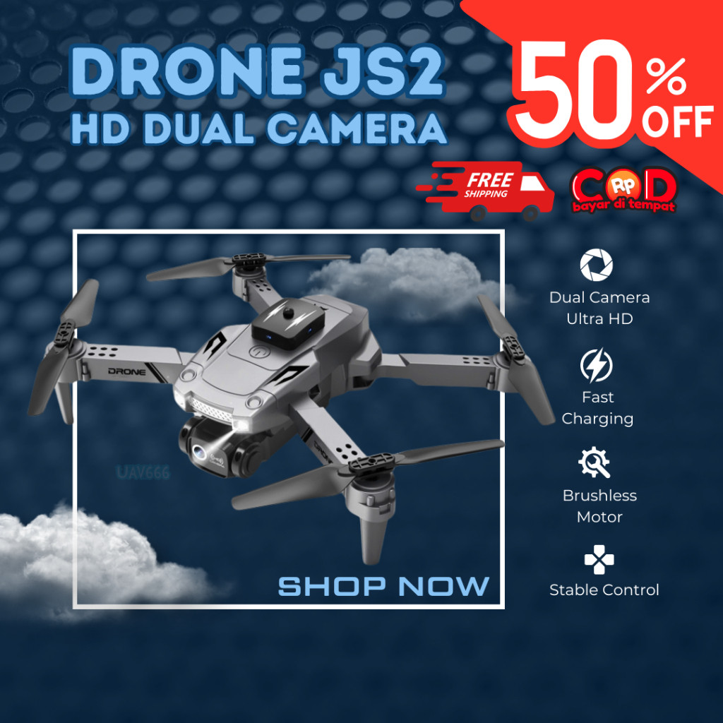 Jual DRONE JS2 OPTICAL FLOW POSITIONING FOUR-SIDED OBSTACLE AVOIDANCE ...