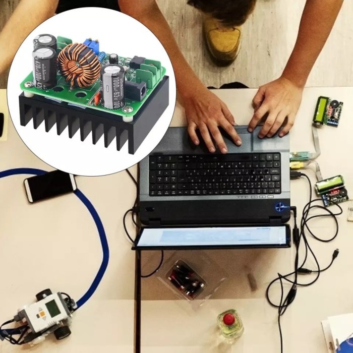 Jual Promo Step Up 600W 10-60V Untuk 12-80V Boost Converter Step-Up ...