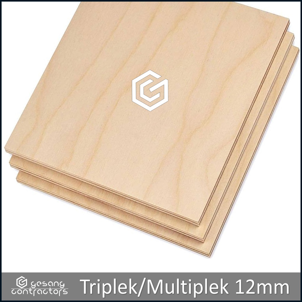 Jual Triplek 12mm 30x240 cm | ISI 2 LEMBAR | Multiplek 12 mm 240x30 cm ...