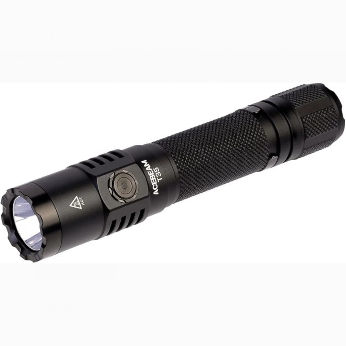 Jual Ba - Acebeam T35 Tactical Edc Flashlight, 1900 High Lumens ...