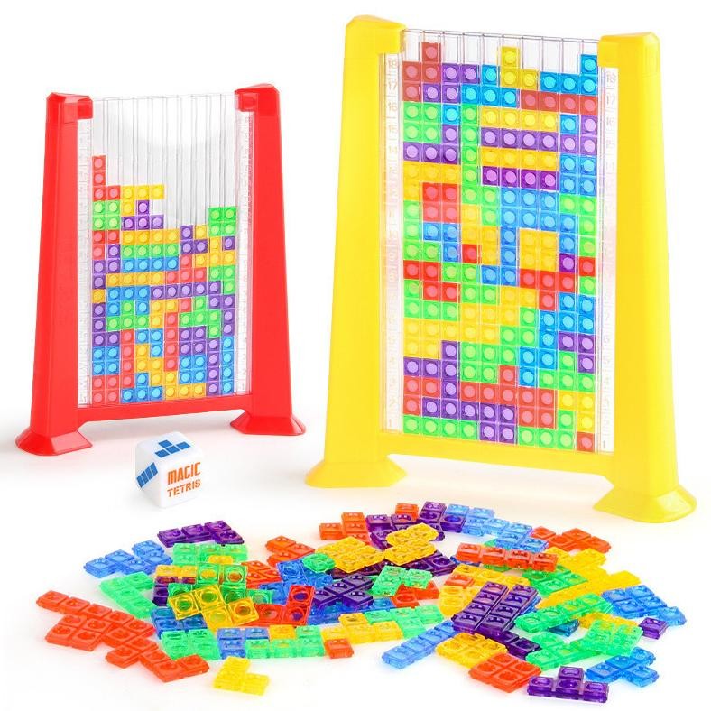 Jual NEW !! Mainan Anak Teka-teki Kecerdasan Tiga Dimensi Tetris 3D ...