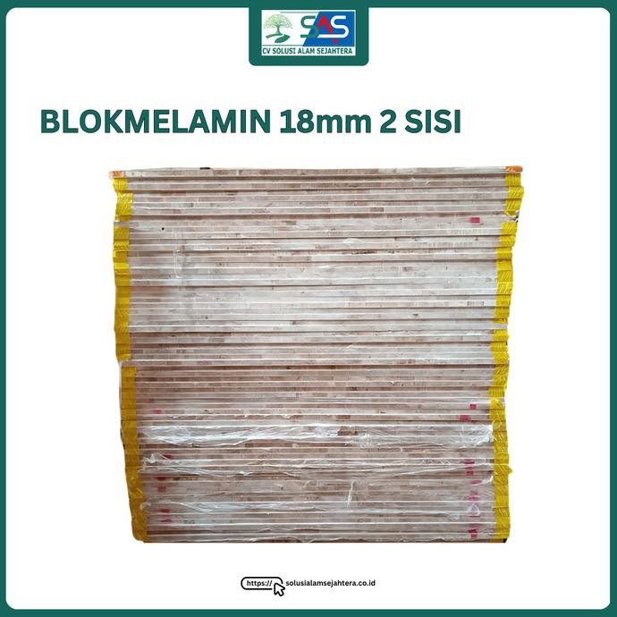 Jual Triplek Block Melamin 18Mm Dua Muka / Blockmin | Shopee Indonesia