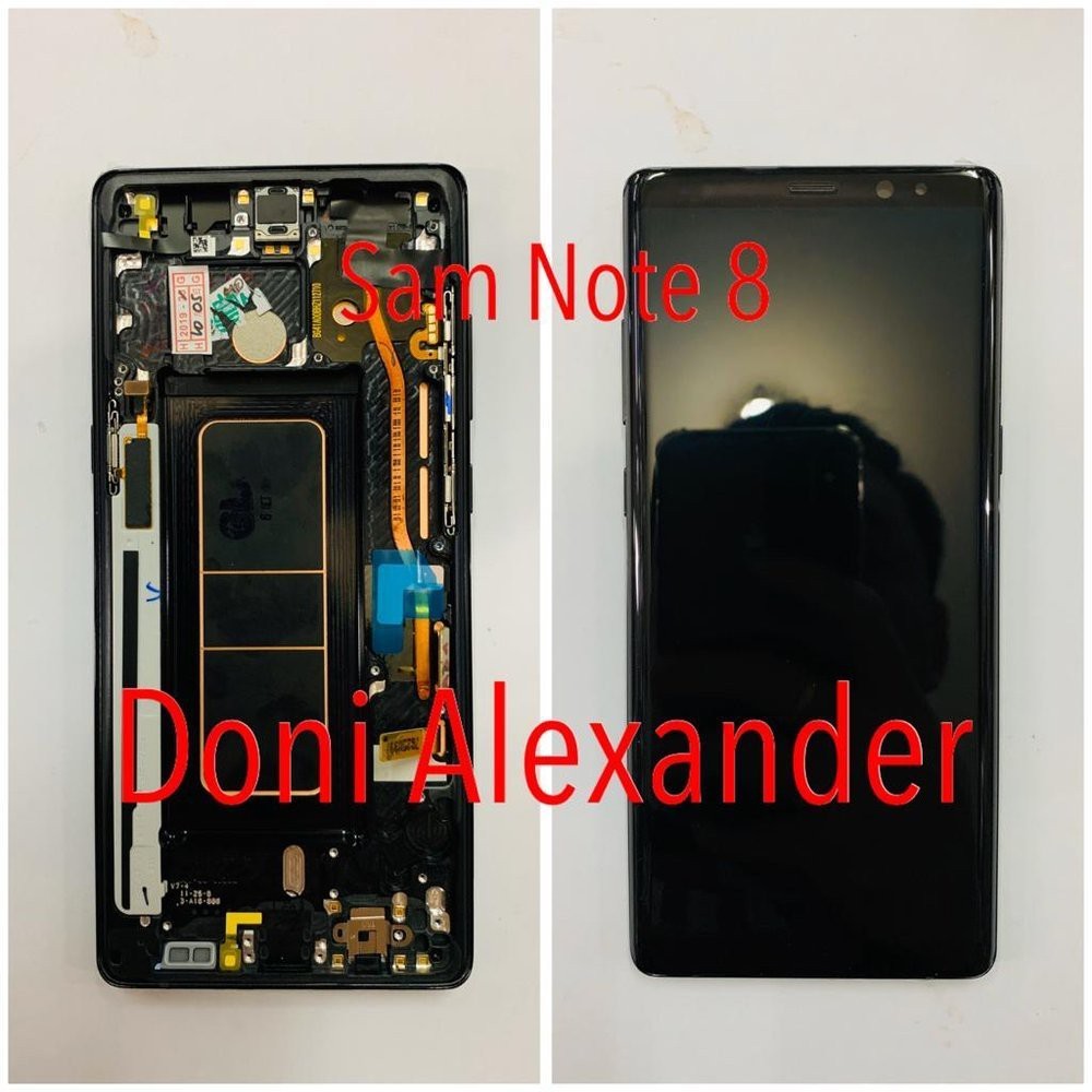Jual LCD TOUCHSCREEN SAMSUNG GALAXY NOTE 8 N950 FRAME COMPLETE ORIGINAL ...