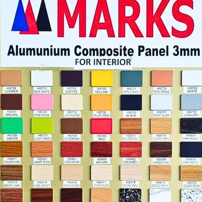 Jual Acp - Aluminium Composite Panel Marks Seven 3Mm/Panel Acp | Shopee ...