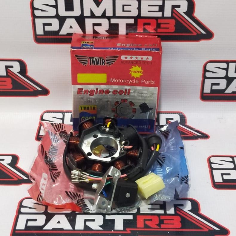 Jual H-4 Spul Appktm 150Cc 8 Pole Baut 3 - Sparepart Motor Roda Tiga - Viar Kaisar Htm Nozomi ...