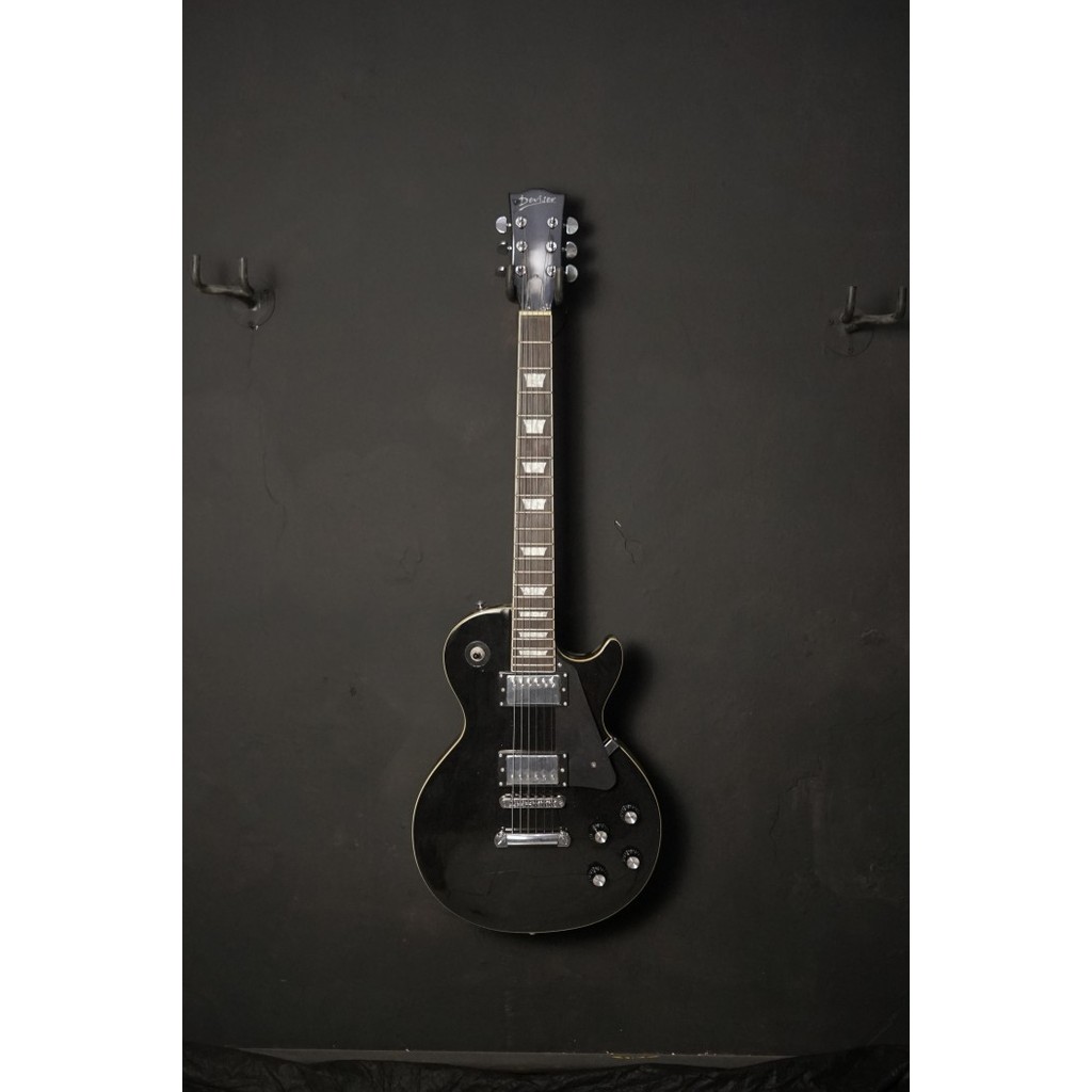 Jual Gitar Guitar Elektrik Electric model Les Paul LP Custom Deviser | Shopee Indonesia