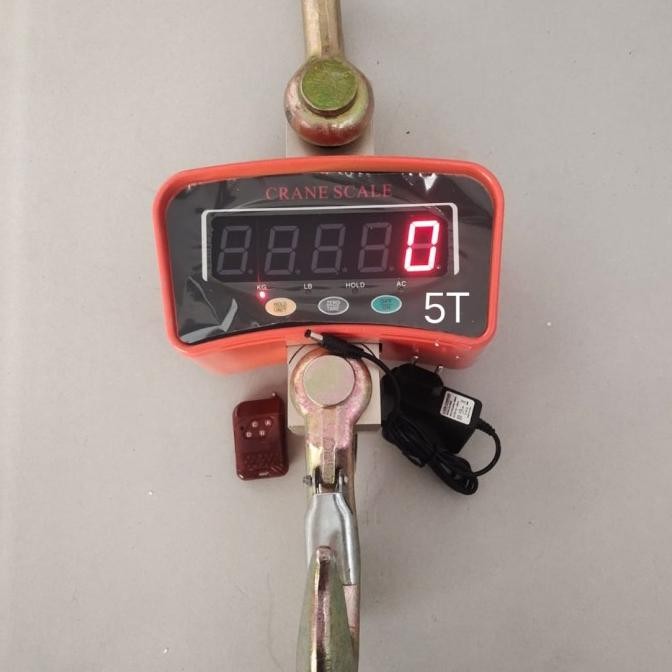 Jual Crane Scale Timbangan Gantung Digital Kap 300Kg.1Ton.5 Ton Merk ...