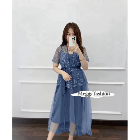 Jual Pakian Natal Dres Cewe Mewah Elegan Drees Bj Ke Greja Premp Atasan ...