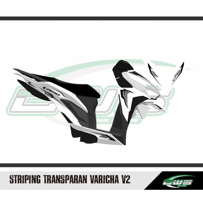 Jual STRIPING TRANSPARAN VARIO LED NEW GEN 1 2018-2021 DESAIN CUSTOM ...