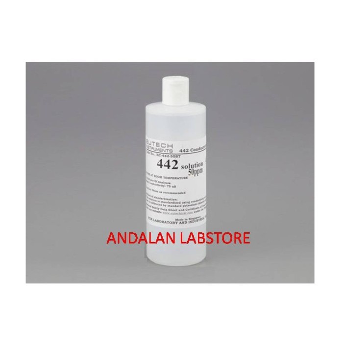 Jual New Eutech Ec44250Bt 50 Ppm Tds 442 Standart Solutions 480 Ml ...