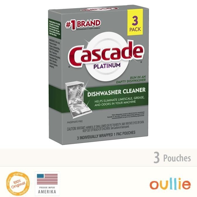 Jual Cascade Platinum Dishwasher Cleaner | Shopee Indonesia