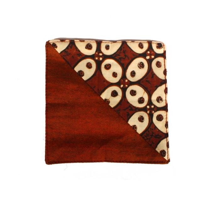 Jual tatakan gelas coaster kain batik LSA | Shopee Indonesia