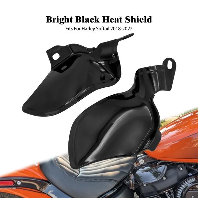 Jual Jual! Penahan Panas Saddle Shields Air Heat Deflectors Harley ...