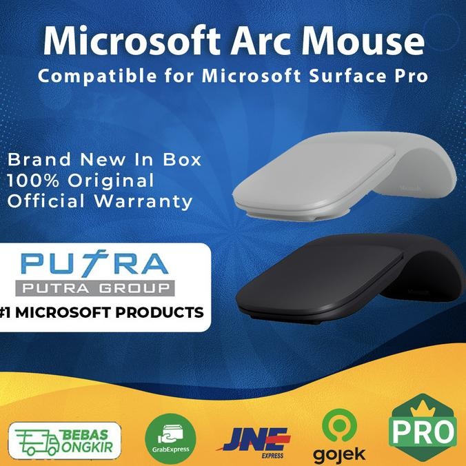 Jual Microsoft Surface Arc Touch Wireless Mouse | Shopee Indonesia