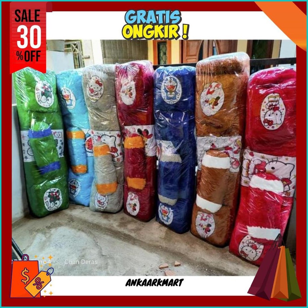 Jual Surpet Karakter Bulu Rasfur/Kasur Karakter Bulu Tebal Terbaru ...