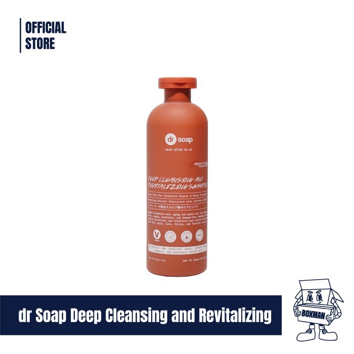 Jual dr soap - Deep Cleansing & Revitalizing Shampoo Mars Spice 400 ml ...