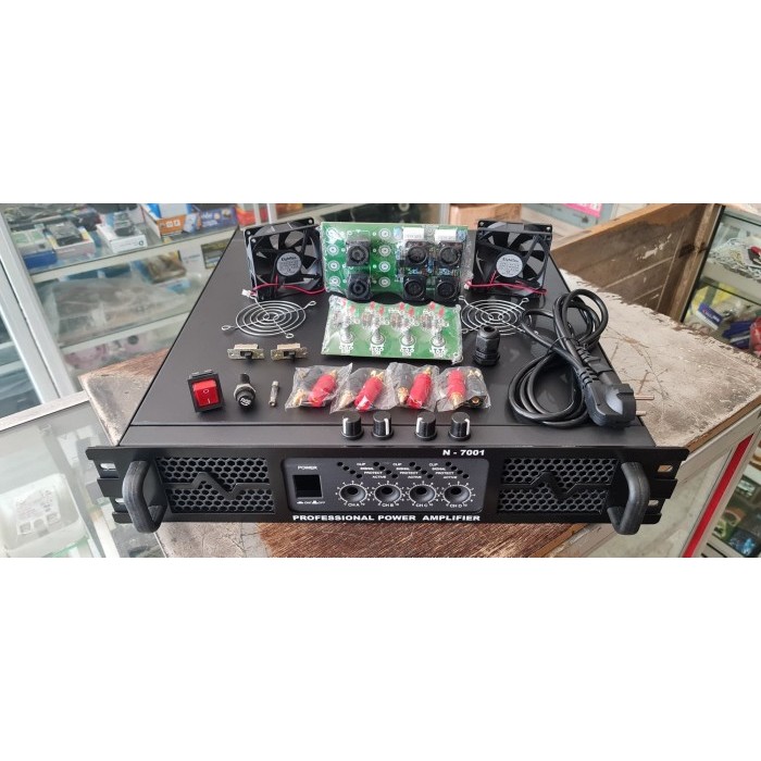 Jual Box Power N7001 4ch 2u Komplit Aksesoris | Shopee Indonesia