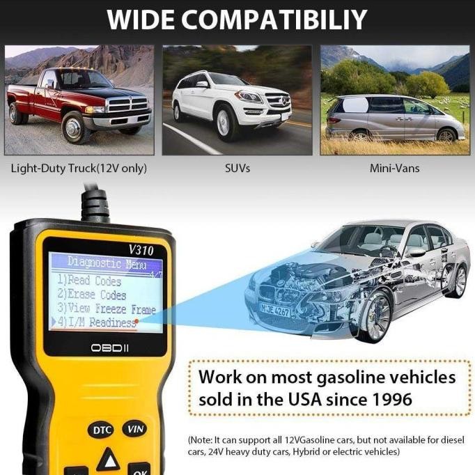 Jual Scanner Mobil Alat Diagnostik Mobil Obd2 Pembaca Kerusakan Mobil ...