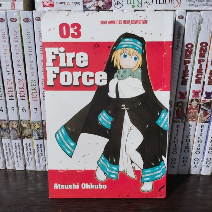 Jual komik fire force vol 3 preloved rare | Shopee Indonesia