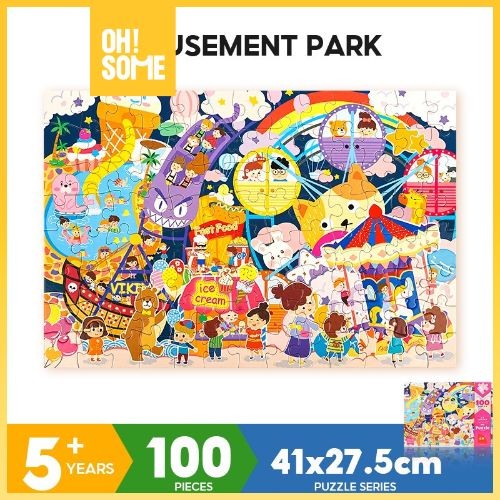 Jual OHSOME -Puzzle 100 pcs Exploring the Universe Mainan Anak | Shopee ...
