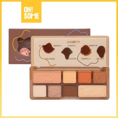Jual OHSOME - SHEDELLA Resin Series Makeup Tray Eye Shadow Lucu Tahan ...