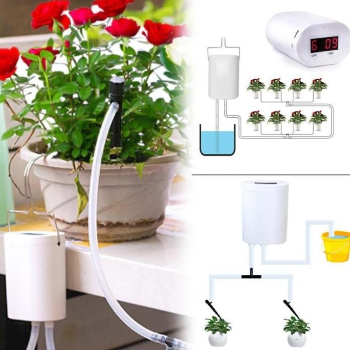 Jual Alat Pompa Penyiram Tanaman Otomatis Timer Sprinkler Drip Irigasi ...