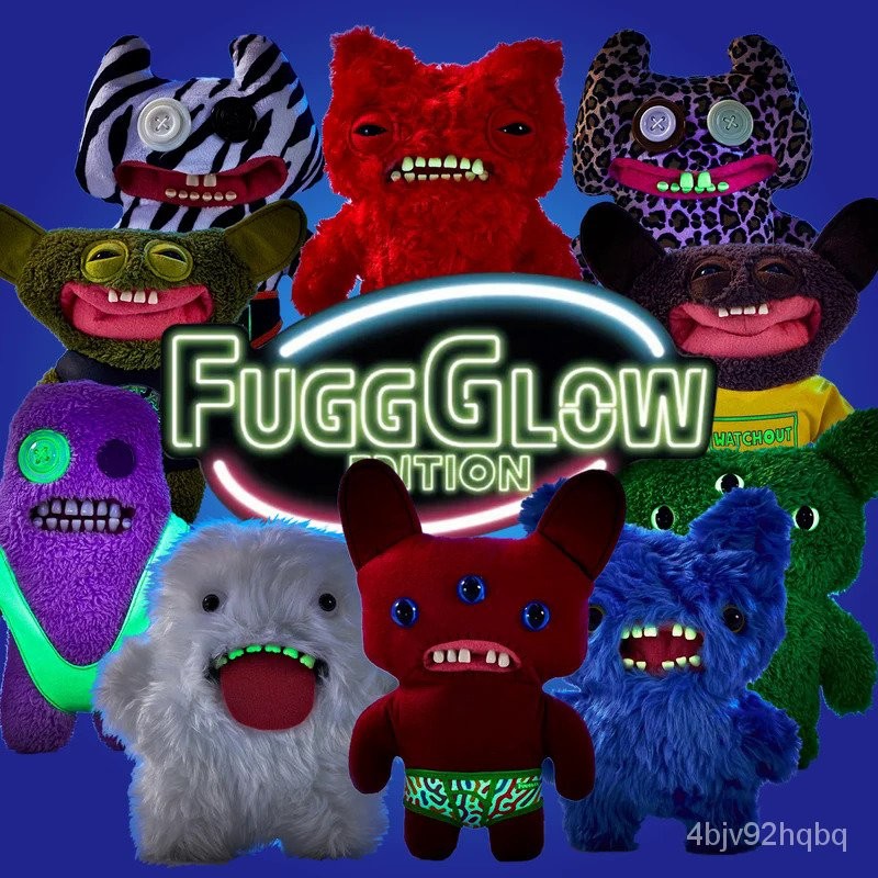 Jual Fuggler Plush Ugly Monster FuggGlow Edition Stuffed Toy Glow in ...